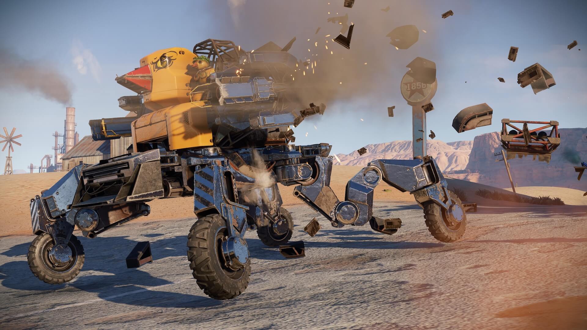 About the game - Crossout - MMO action game